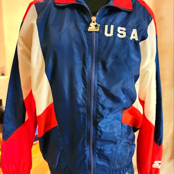 STARTER | Jackets & Coats | Vintage 996 Starter Usa Olympics Atlanta ...